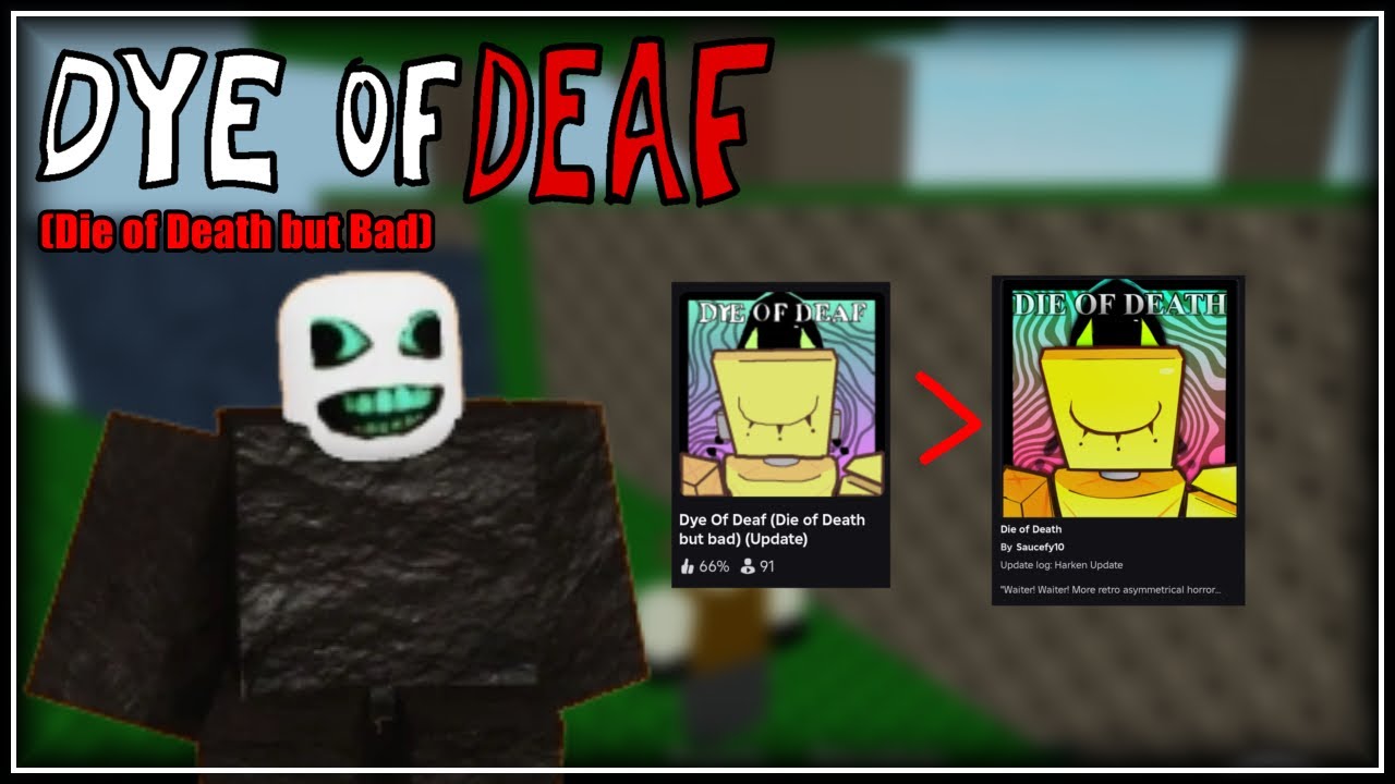 Dye of Deaf is Roblox’s BEST asymmetrical horror game - YouTube