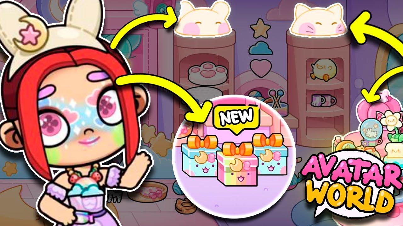 SUPER SECRETS IN NEW LOCATIONS, EVERYTHING UNLOCKED, AVATAR WORLD - YouTube