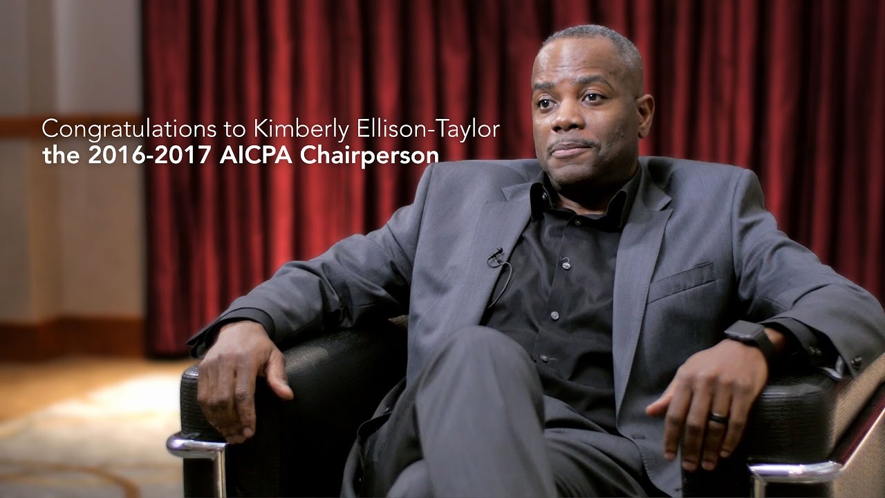 Congratulations to Kimberly Ellison-Taylor, the 2016-2017 AICPA ...