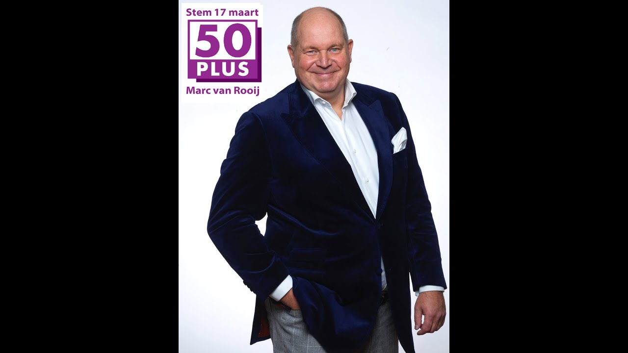 Marc van Rooij kandidaat kieslijst 50PLUS Tweede Kamer der Staten ...