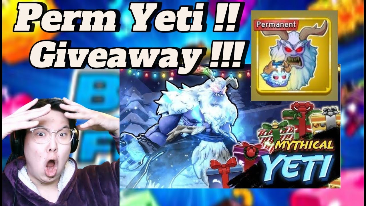 Permanent Yeti Giveaway !! Yeti-ийг чинь барах хүн байхгүй юм бишүү ...
