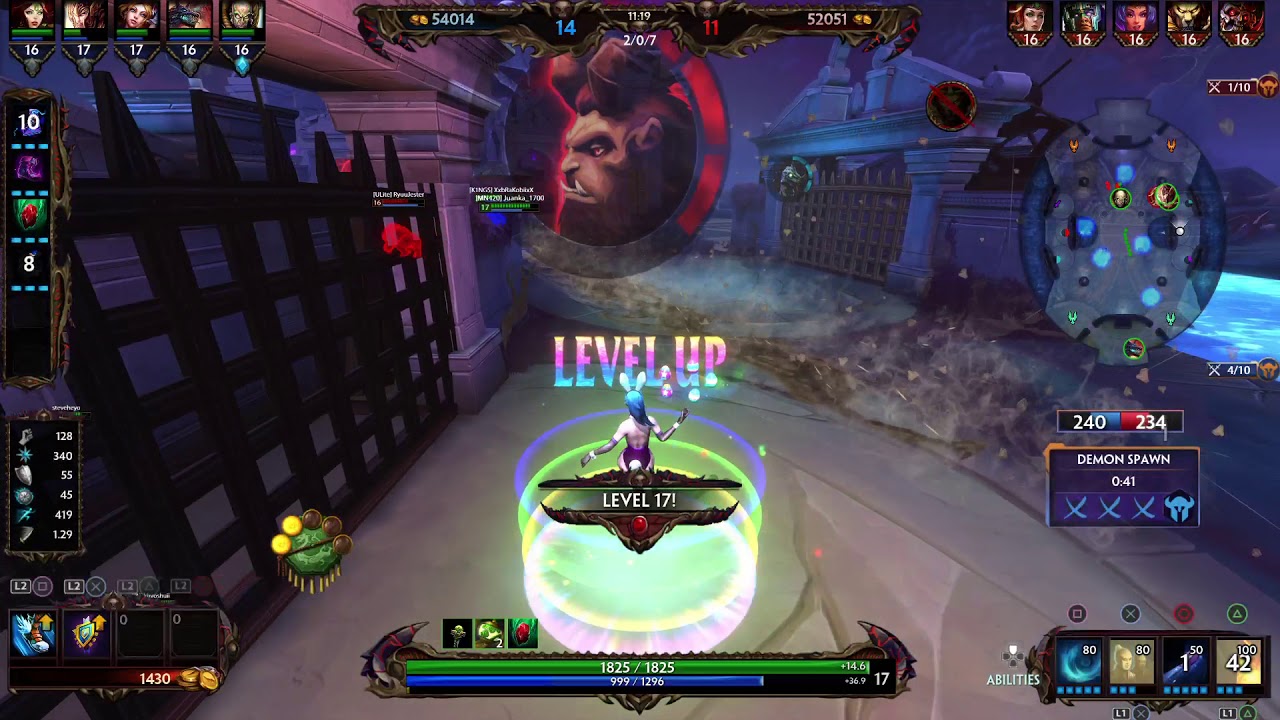 SMITE Nu Wa inner Demon Arena - YouTube
