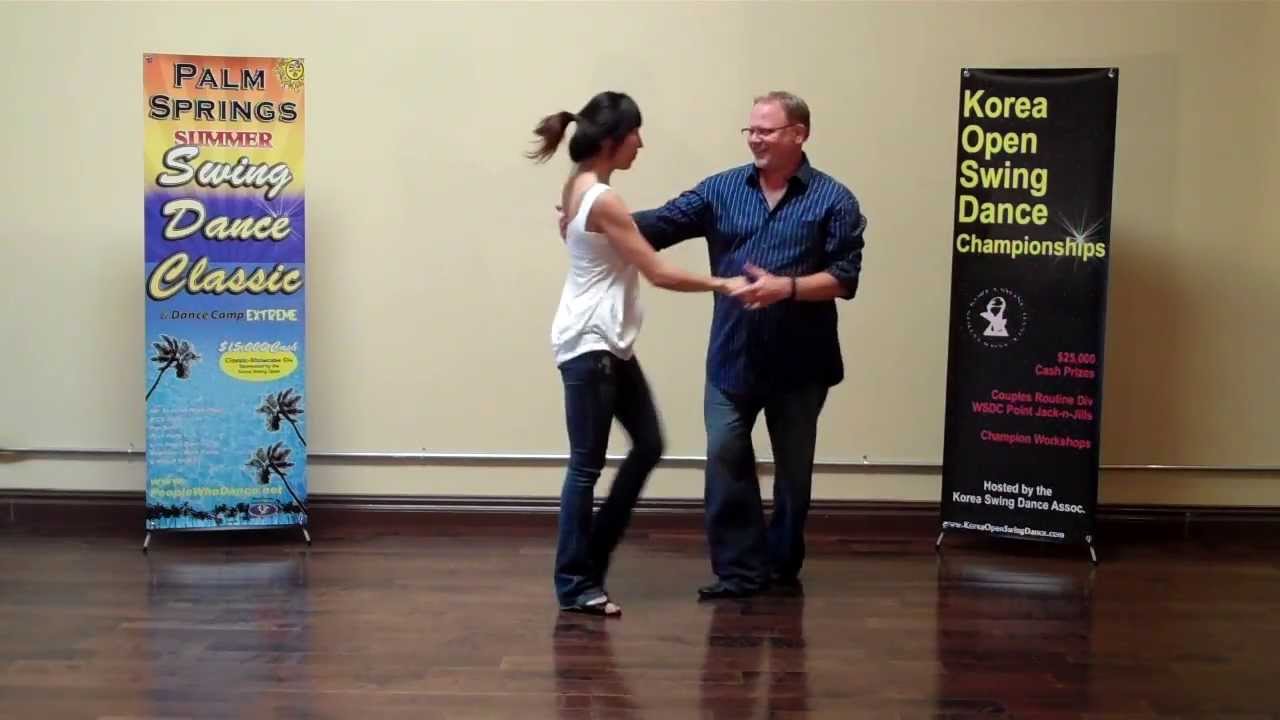 West Coast Swing Fun Moves Inter-ADV Lesson 6:Jay Byam Eunjin Lee - YouTube