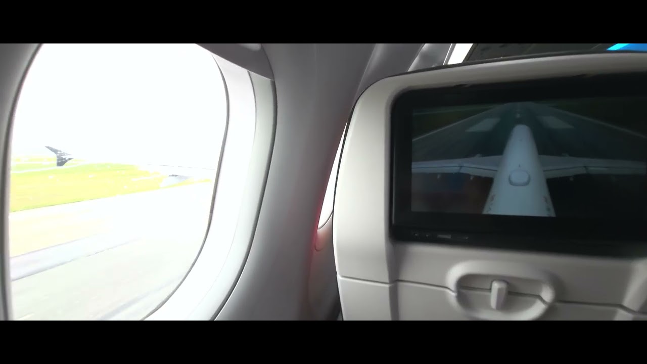 Air Canada 318 bumpy take off from CYVR Vancouver International airport ...