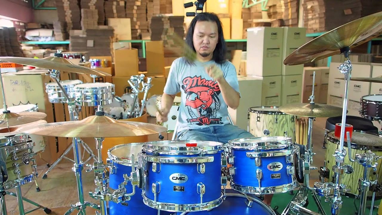 ทดสอบกลองชุด CMC's New Prototype T-zero Project MARK 4/2013 + Pure ...