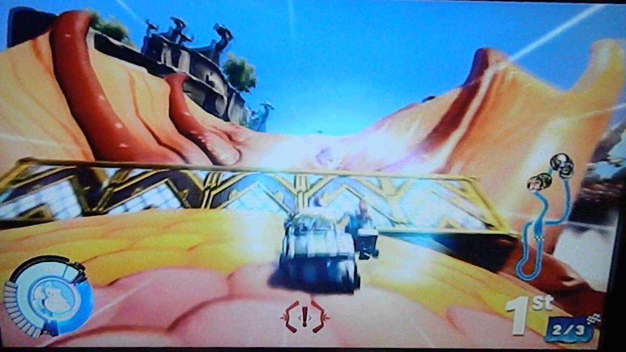 Skylanders SuperChargers Land Racing Action Pack Supervillain Cup - YouTube