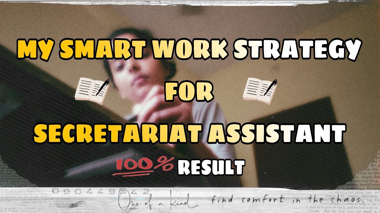 SMART WORK നു പറ്റിയ TECHNIQUES || PSC STUDY VLOG || SECRETARIAT ASSISTANT || - YouTube