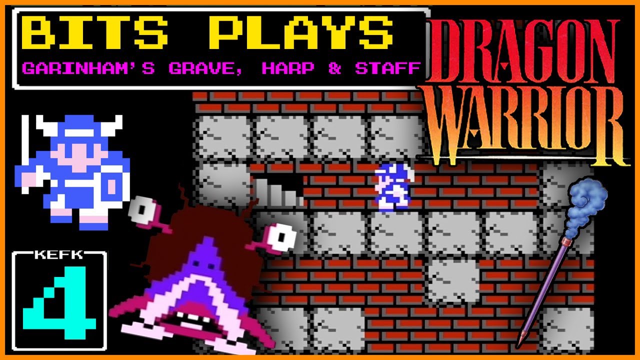 Let's Play Dragon Warrior NES - Garinham's Grave, Silver Harp & Staff ...