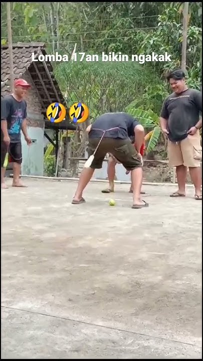 lomba 17an agustus bikin ngakak!! lomba lucu - YouTube