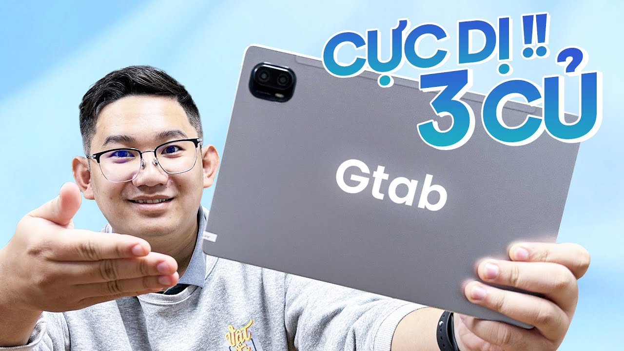 Máy tính bảng 3 củ nhìn NHƯ CÁI THỚT: Gtab Pro Gen 3! - YouTube