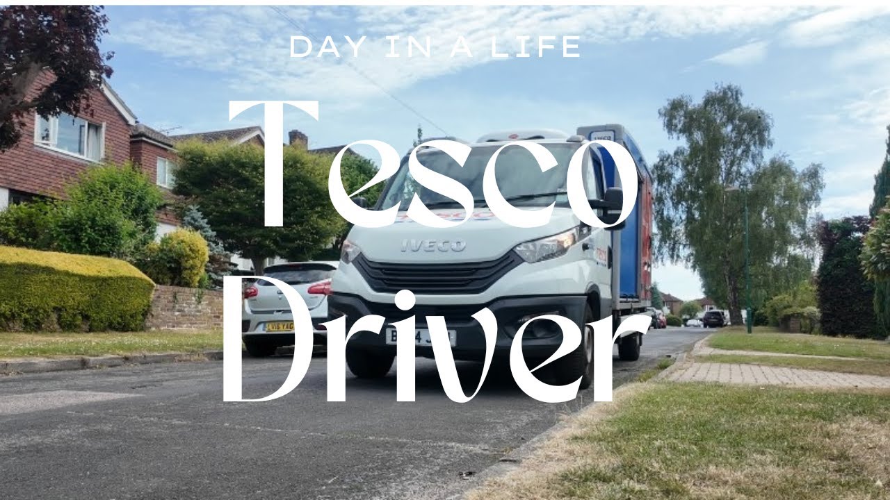 Day in a life of a Tesco Customer Driver - YouTube