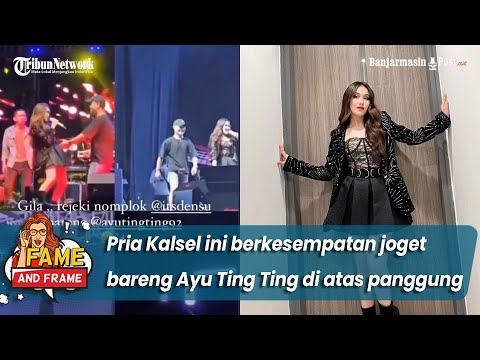 Perlakuan Ayu Ting Ting ke Pria Kalsel Terekam, Penonton Flame Fest Banjarbaru: Gila, Rezeki Nomplok