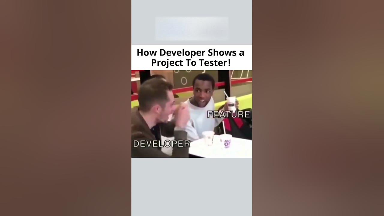 Tester Surprise 🤣 Tester Developer Funny Codingmemes Programmer Youtube