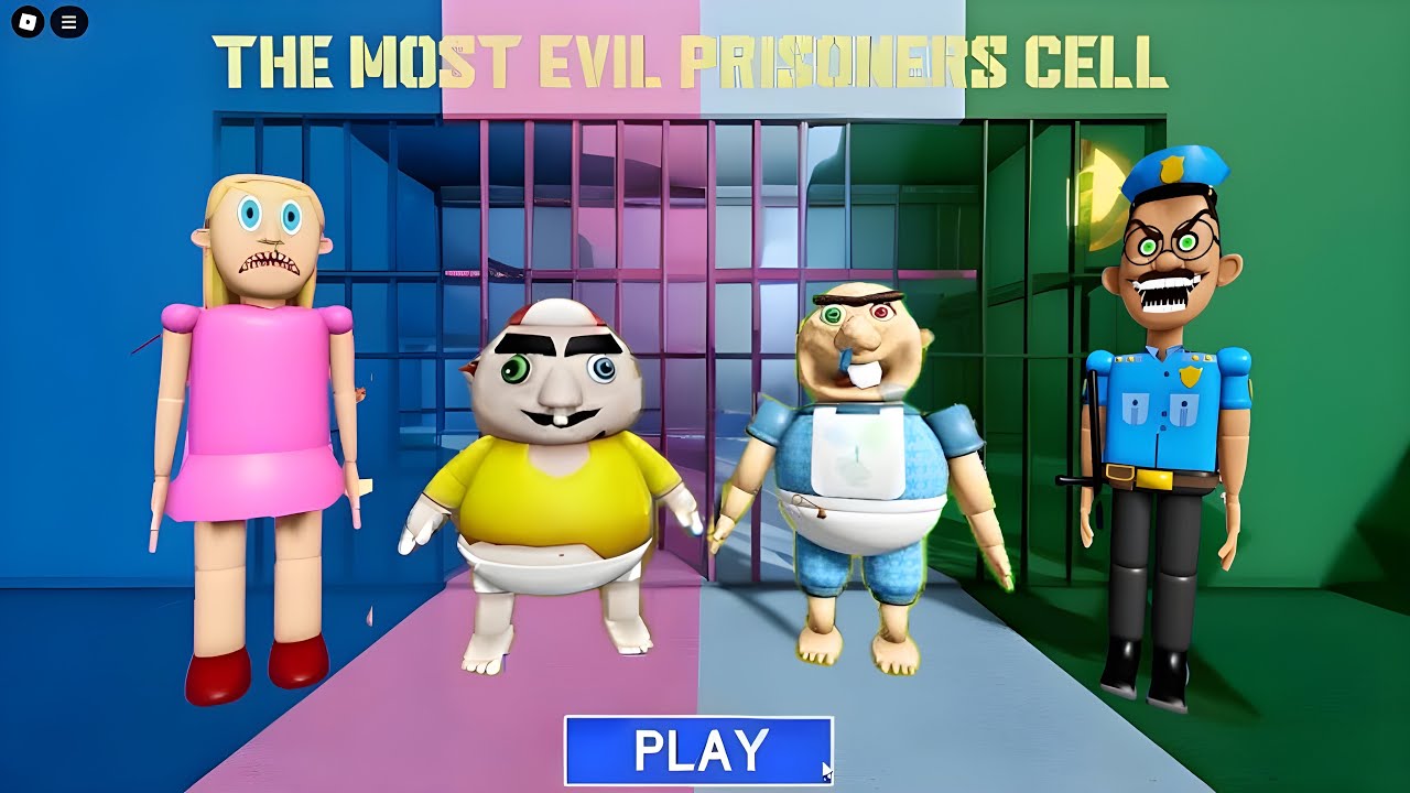EVIL MOM VS BABY ROBY VS BABY BOBBY VS POLICE COP - Roblox Gameplay ...