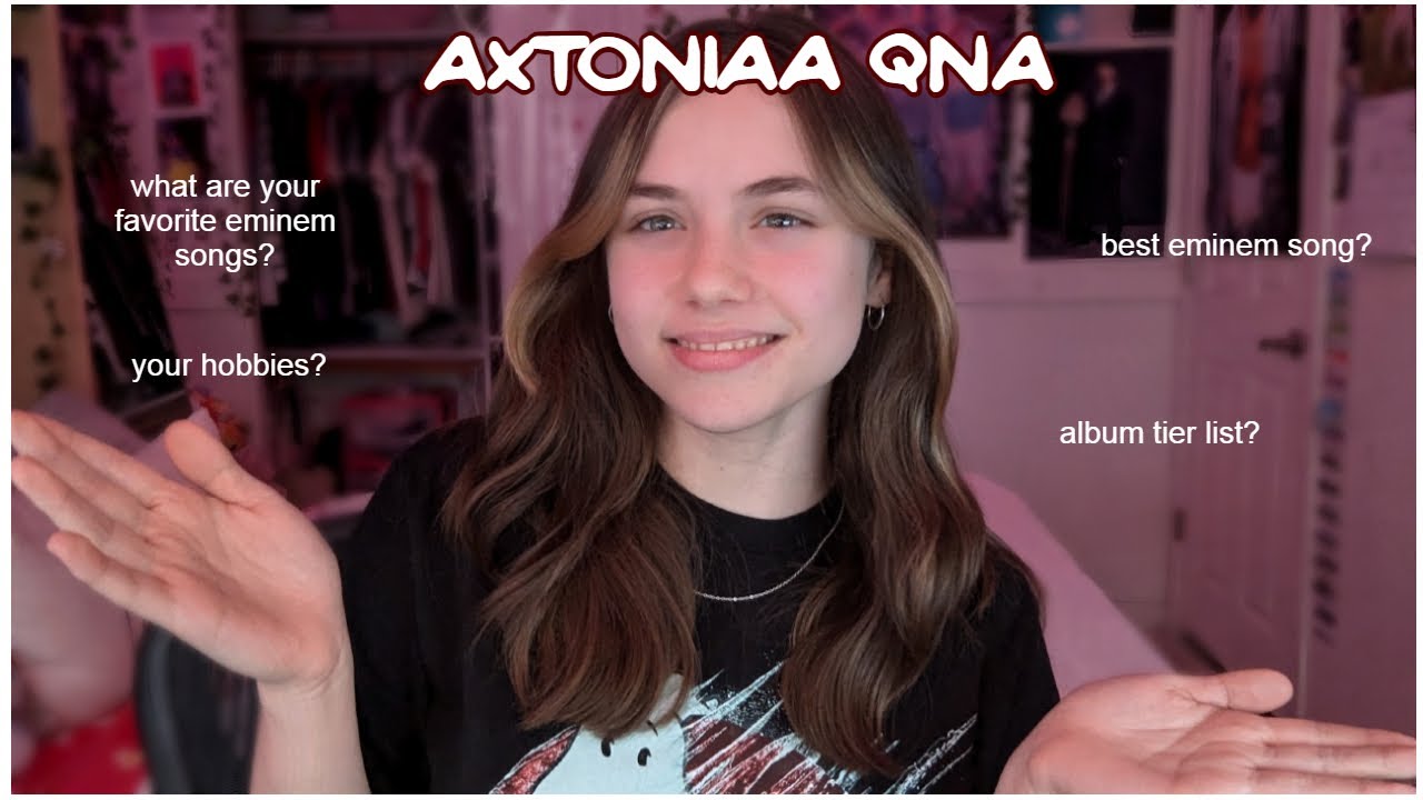 Axtoniaa QNA | Answering your guy's questions about me! - YouTube