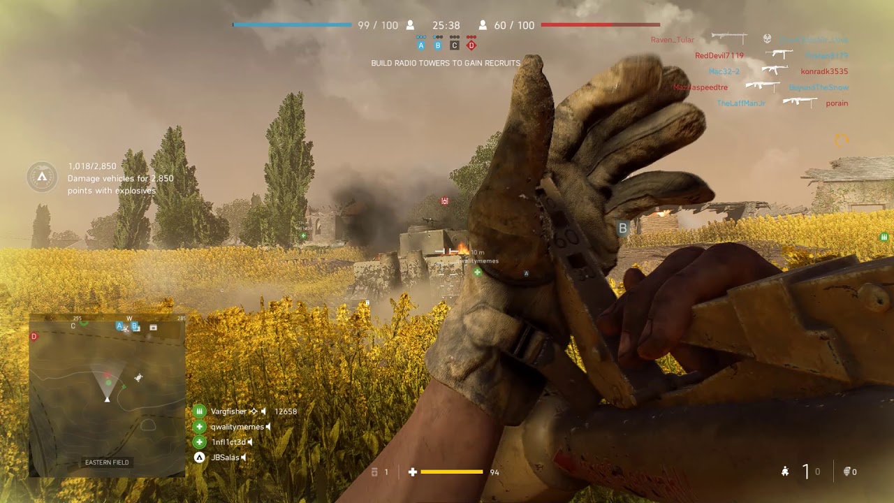 Battlefield V Taking out the tanky boi - YouTube