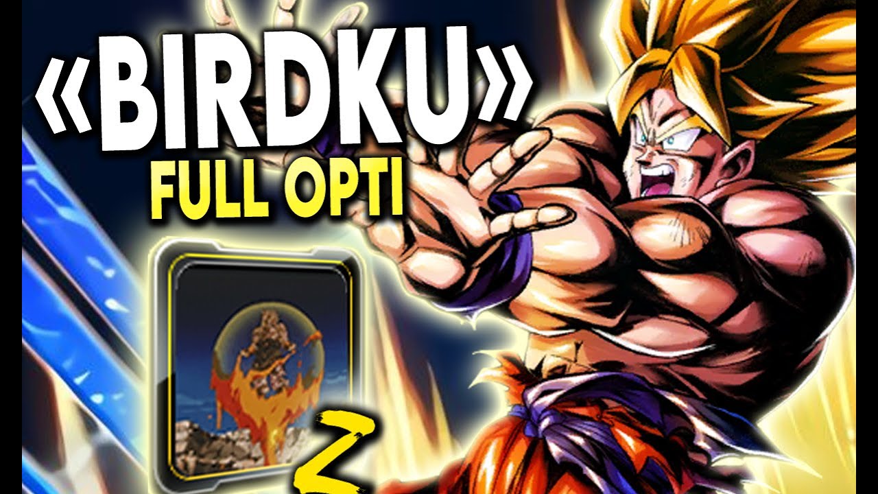 Goku "BirdKu" SSJ Full Optimisé ! Il est TELLEMENT FORT ! DB Legends ...