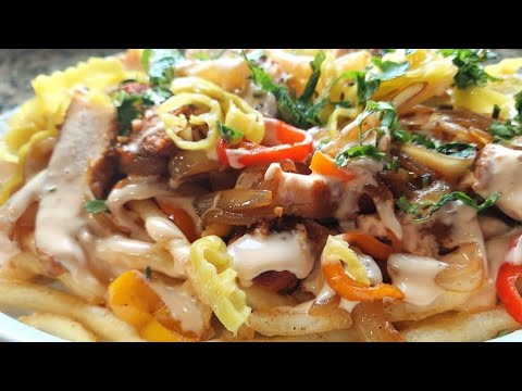 Wild Fries Recipe | Fries With Chicken | Chicken Loaded Fries Recipe ...