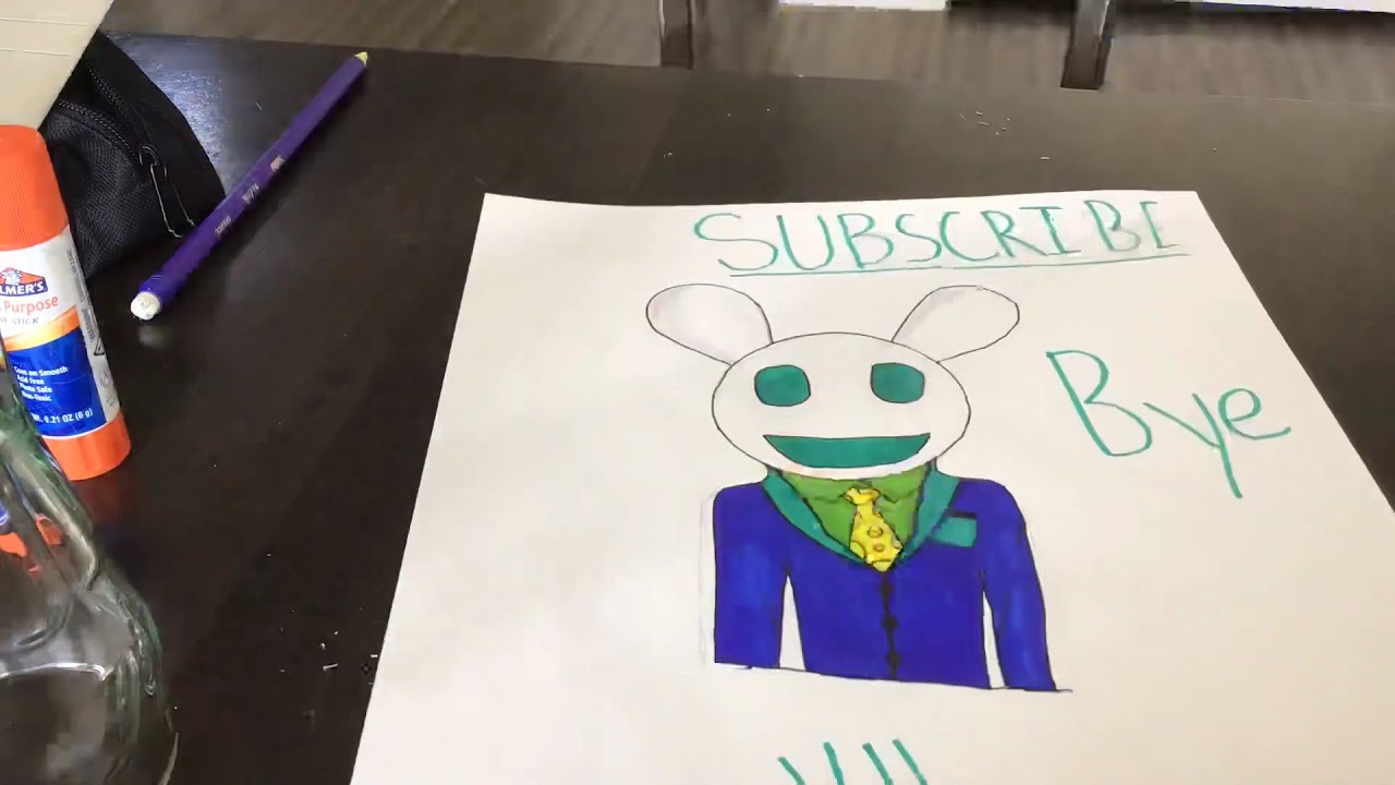 Dead mouse drawing first dead mouse drawing - YouTube