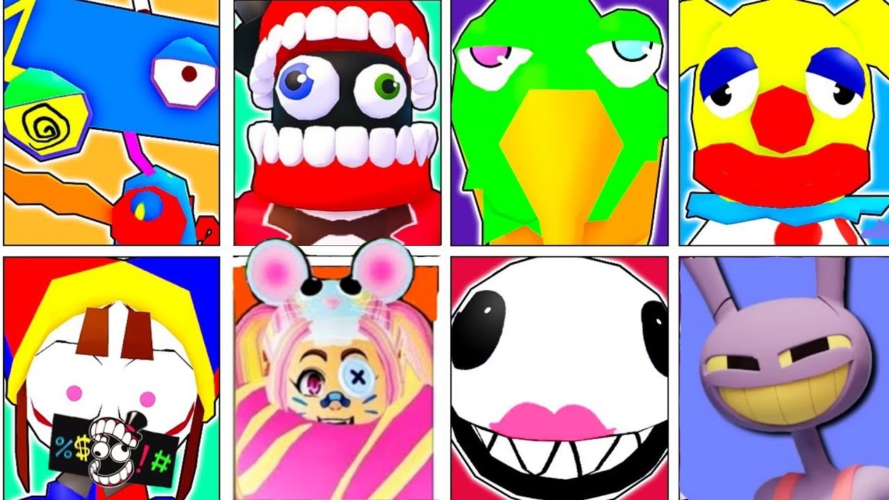 THE AMAZING DIGITAL CIRCUS con POMNI JAX CAINE RAGATHA su ROBLOX ITA ...