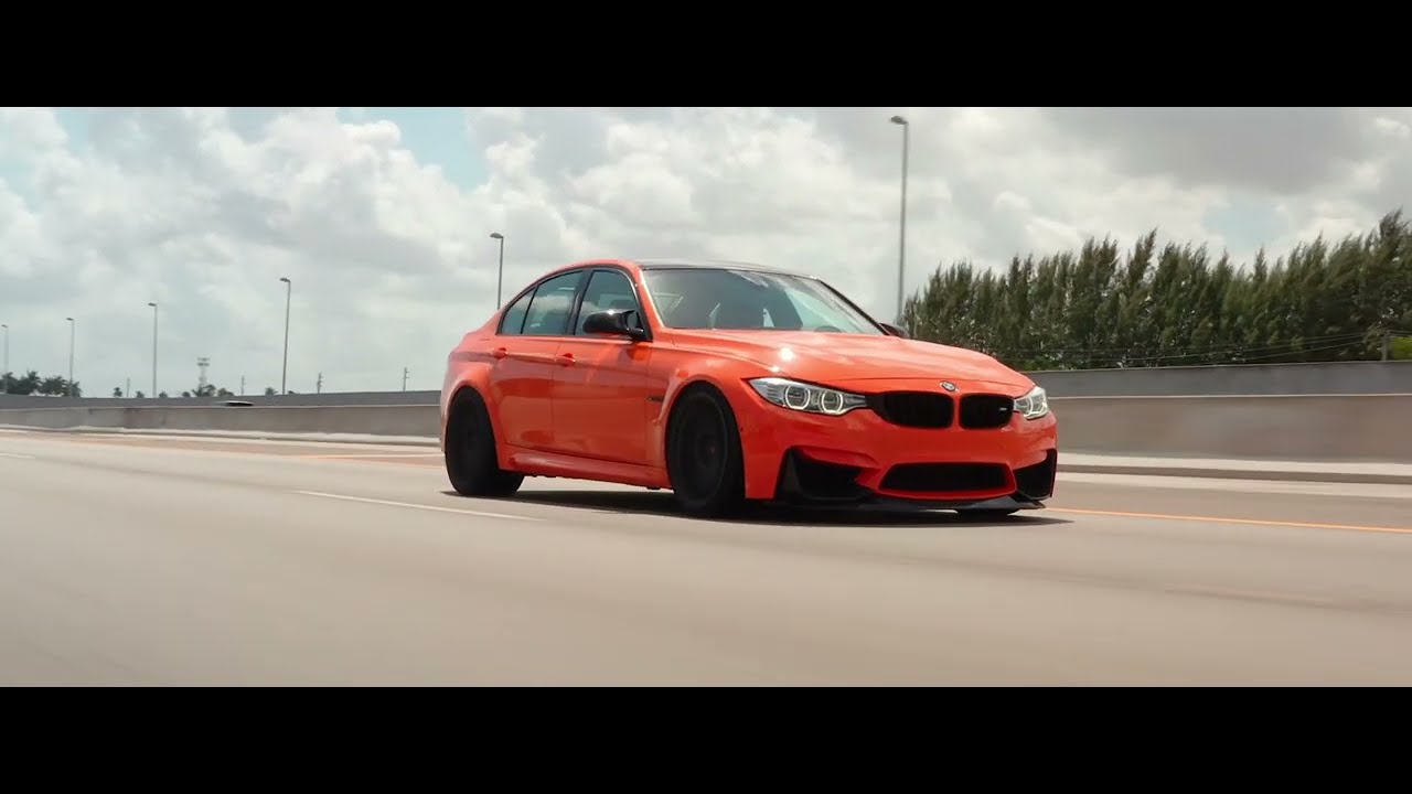 Fire Orange Bmw F80 M3| Dynamic Power customer car - YouTube