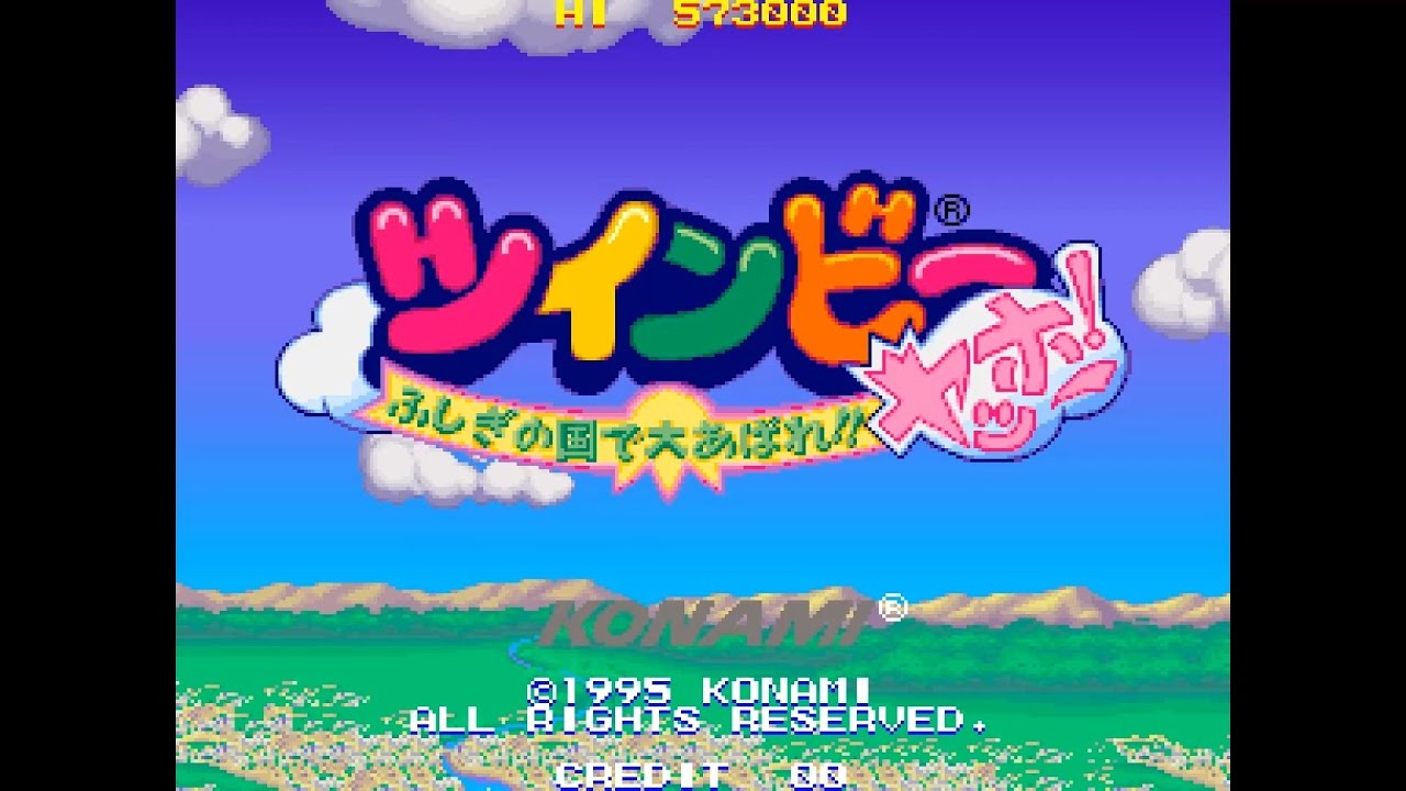 Twinbee Yahhoo ! - Arcade - Konami 1995 - Gameplay completed - YouTube