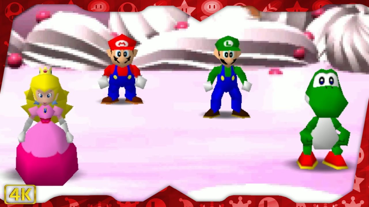 Mario Party for N64 ⁴ᴷ Peach's Birthday Cake (Peach gameplay) - YouTube