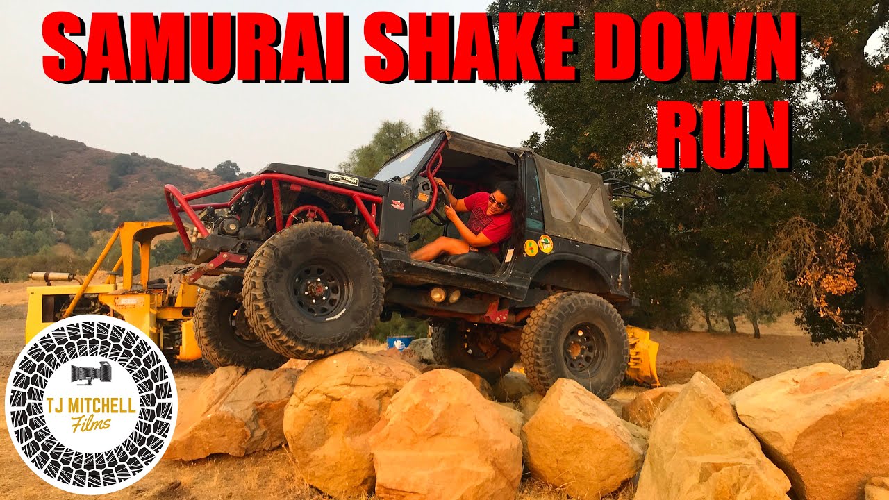 Suzuki Samurai Rock Crawler Shakedown Run! (3 Speed Auto, 1.6 16v ...