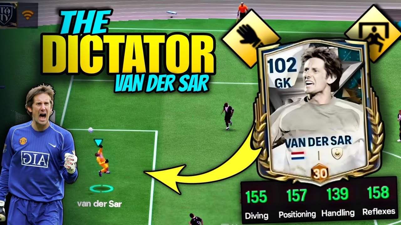 Unleashing Legend : Van Der Sar's Ultimate Review in Fc Mobile 24 # ...