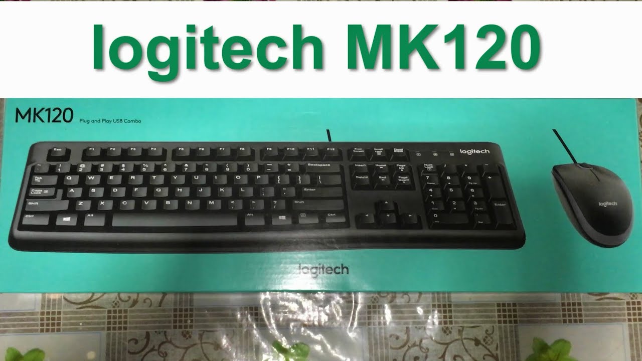 Logitech mk120 Keyboard & Mouse - Unboxing & first look - YouTube