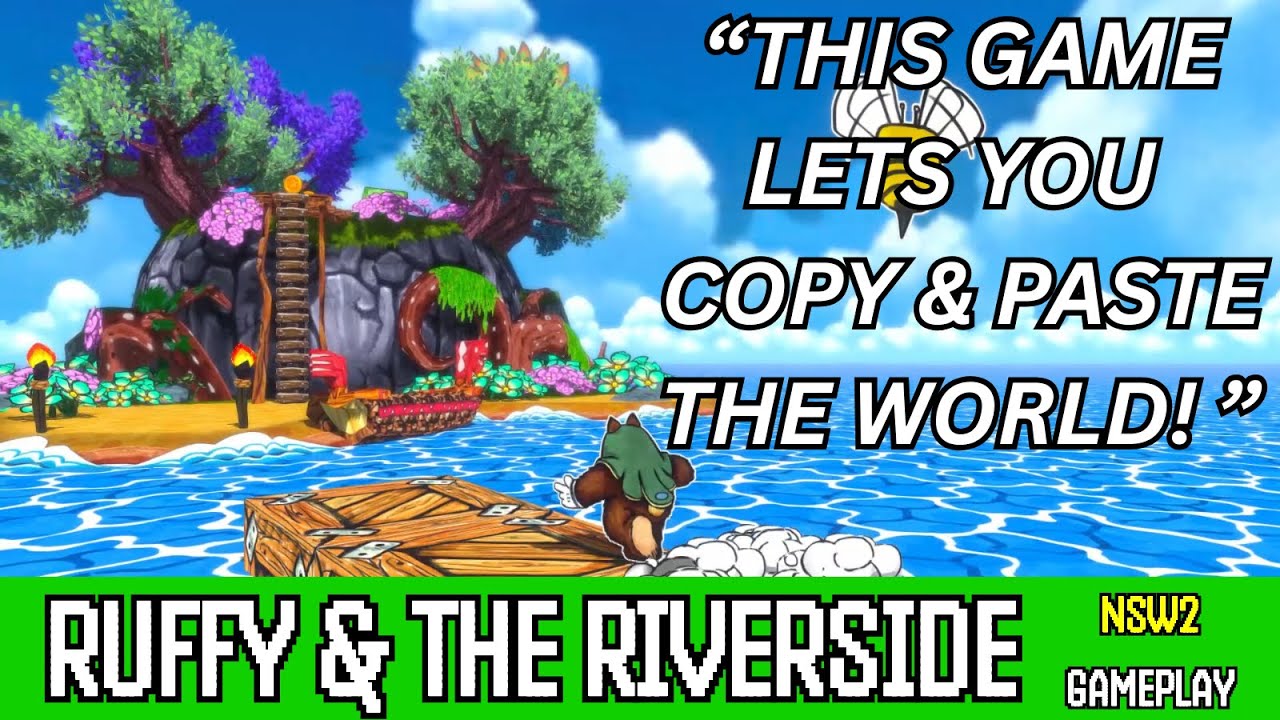 "This Video Game Lets You Copy & Paste The World! 🤯 #nintendoswitch2 ...