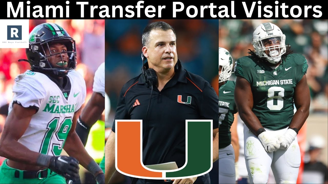 Miami's Busy Transfer Portal Weekend | Miami Hurricanes Football - YouTube