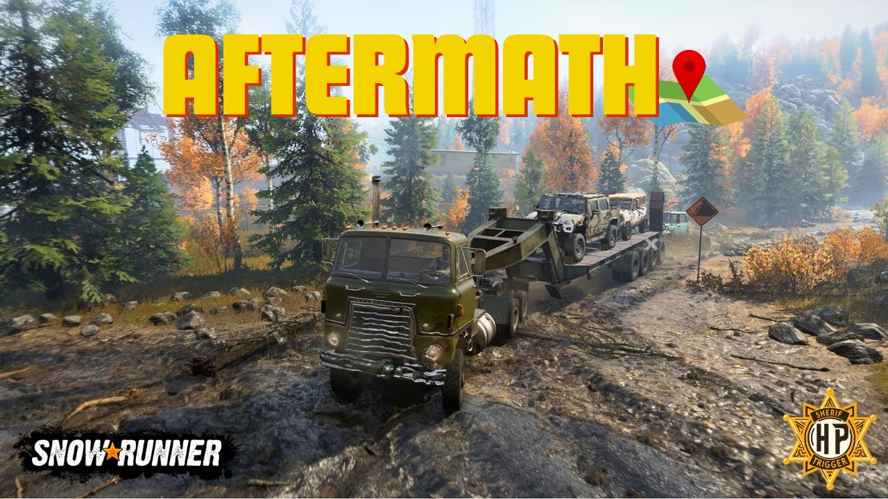 Aftermath Trial Guide - Vehicle Locations | SnowRunner - YouTube