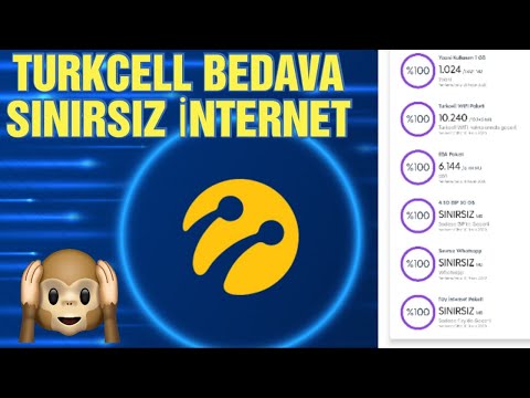 Turkcell bedava sınırsız internet nasıl yapılır ? - haftalık sınırsız internet