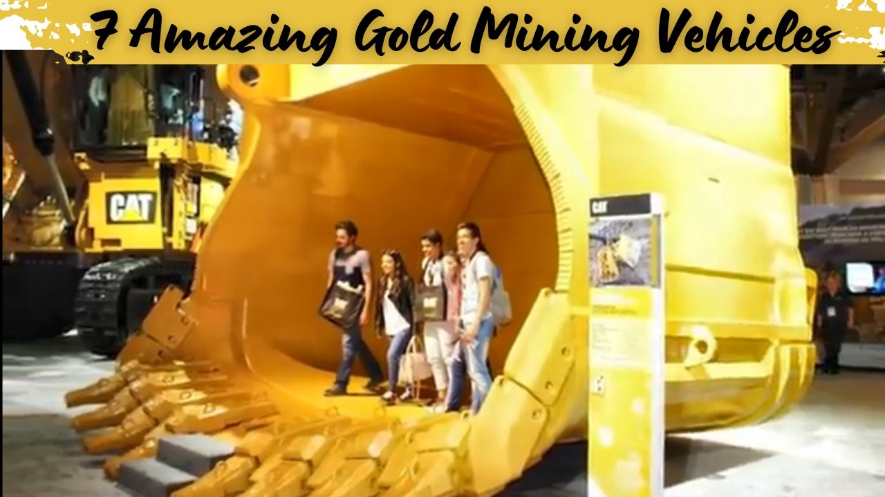 7 Amazing Gold Mining Vehicles - YouTube