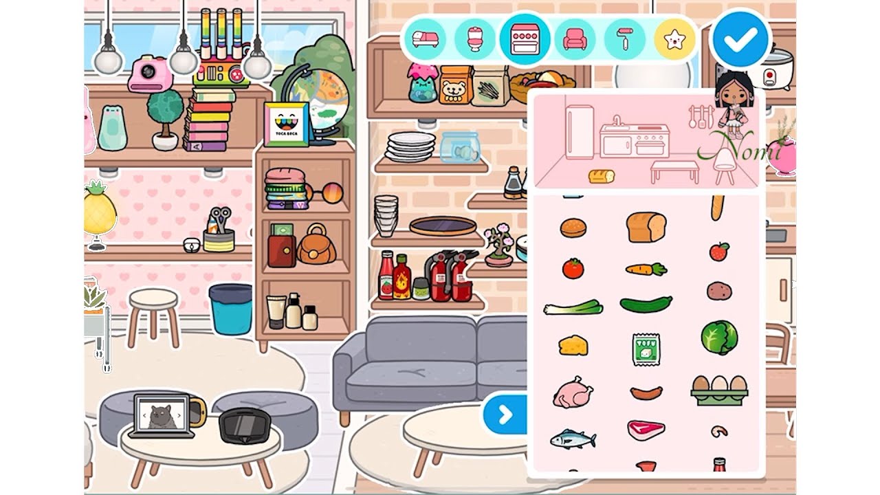 TOCA BOCA IN THE KITCHEN / IS SHE A GOOD CHEF?? PART 1 || Toca Boca ...
