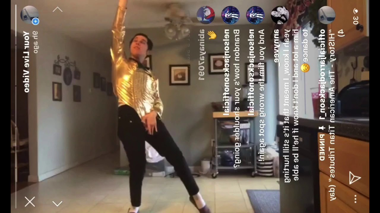 Human Nature performed by Jarrod Jackson (IG Live) - YouTube