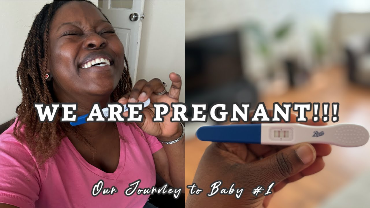 AFTER MONTHS OF TRYING…THIS HAPPENED! Live Pregnancy Test & Emotional ...