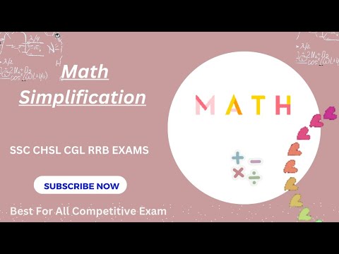 Nice simplification problem | simplification tricks in maths for all ...
