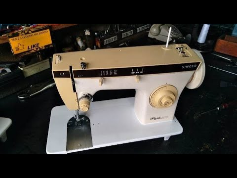 Aula de manuseio e apresentação da máquina de costura 247C. Mais um ...