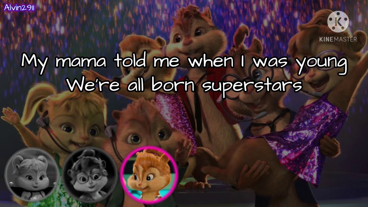 Born This Way/Ain't no stoppin' us now/Firework - Les Chipmunks et ...