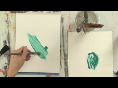 Adding a Tint to Acrylic : Art Lessons - YouTube