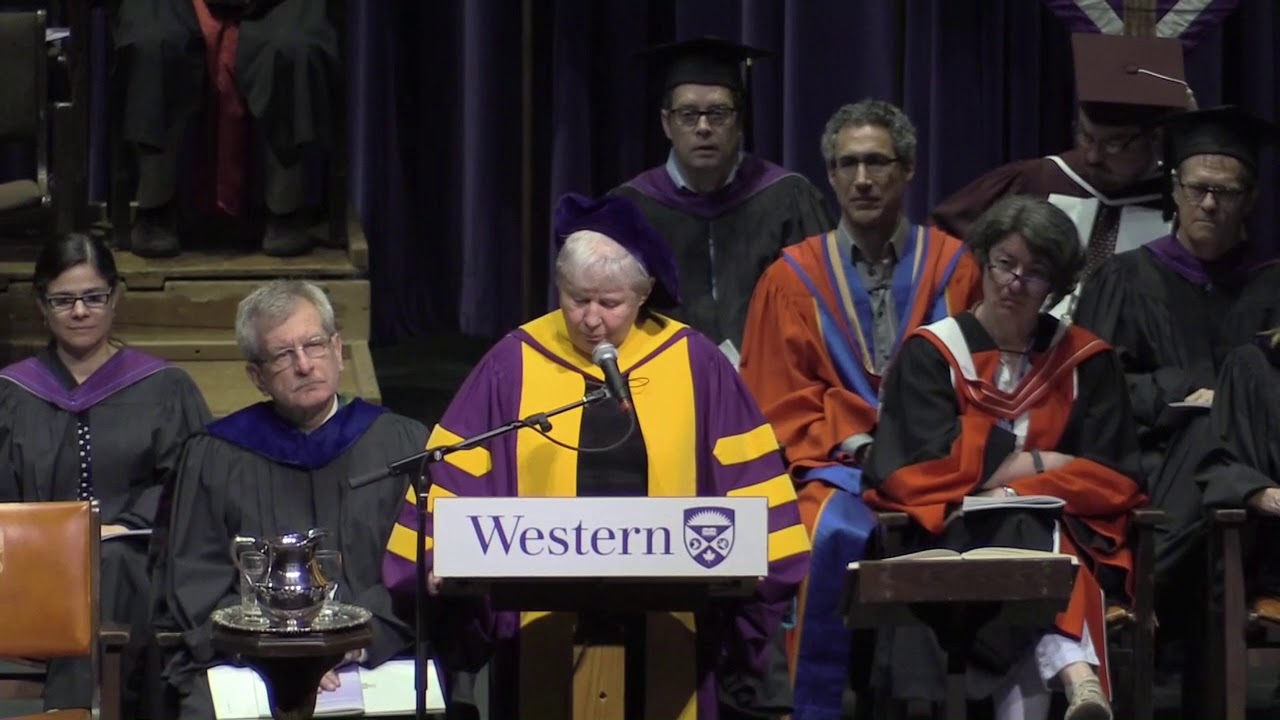 Western Convocation - June 15, 2018 - Maria Klawe - YouTube