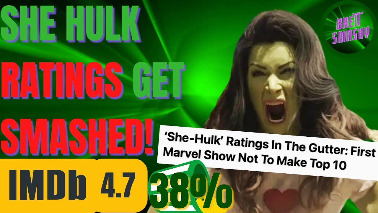 She Hulk Ratings GET SMASHED! | Officially WORST Marvel Show EVER ...