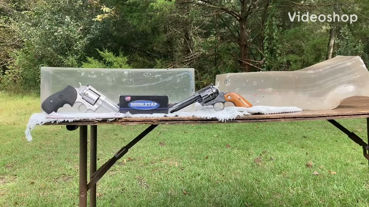 .44 Special Doubletap 200 grain Barnes copper hollow point - YouTube