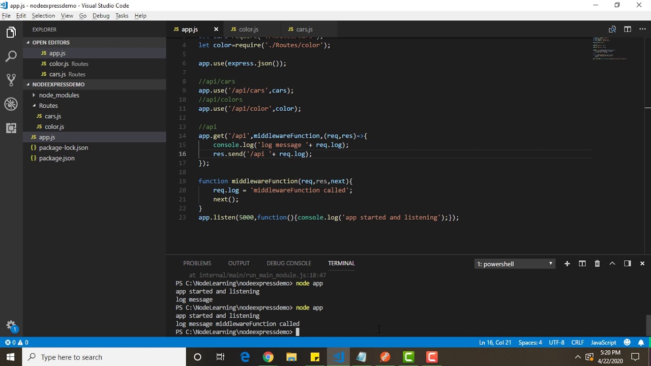 Middleware Function Nodejs In Urduhindi Youtube 2155