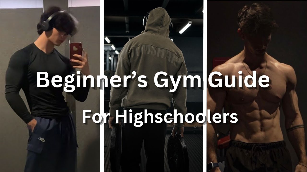 beginner's gym guide - how to get ripped in highschool - YouTube