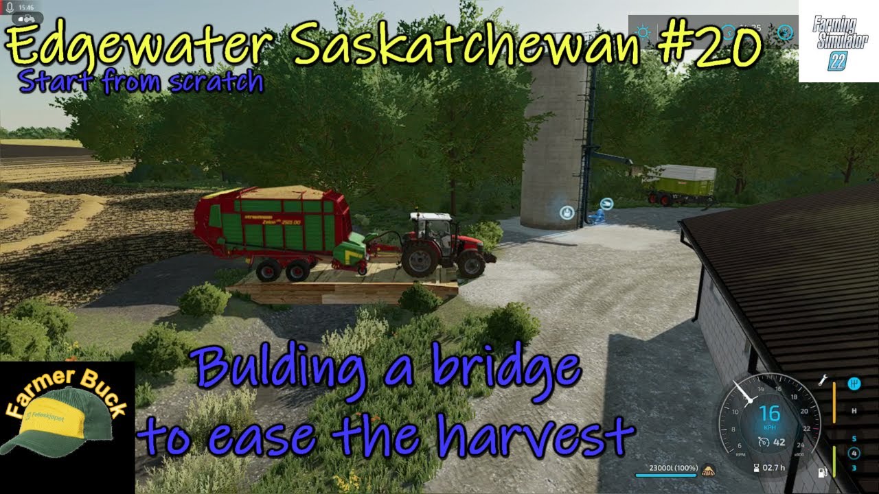 Optimizing the farm! | Edgewater Saskatchewan | FS22 | Start from ...