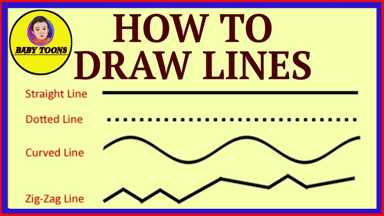 Draw Along with Me: Line Drawing Practice for Little Artists - YouTube