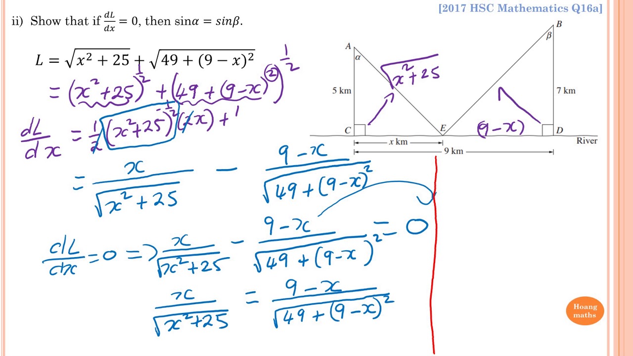 Problems Solving Involving Differentiation part 1 - YouTube